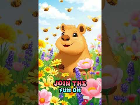 Capybara’s Sunny Day Parade: A Fun Nursery Rhyme for Kids!