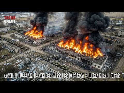 BREAKING: Russian Iskander Missiles DESTROY 3 Ukrainian Command Posts in One Brutal Day