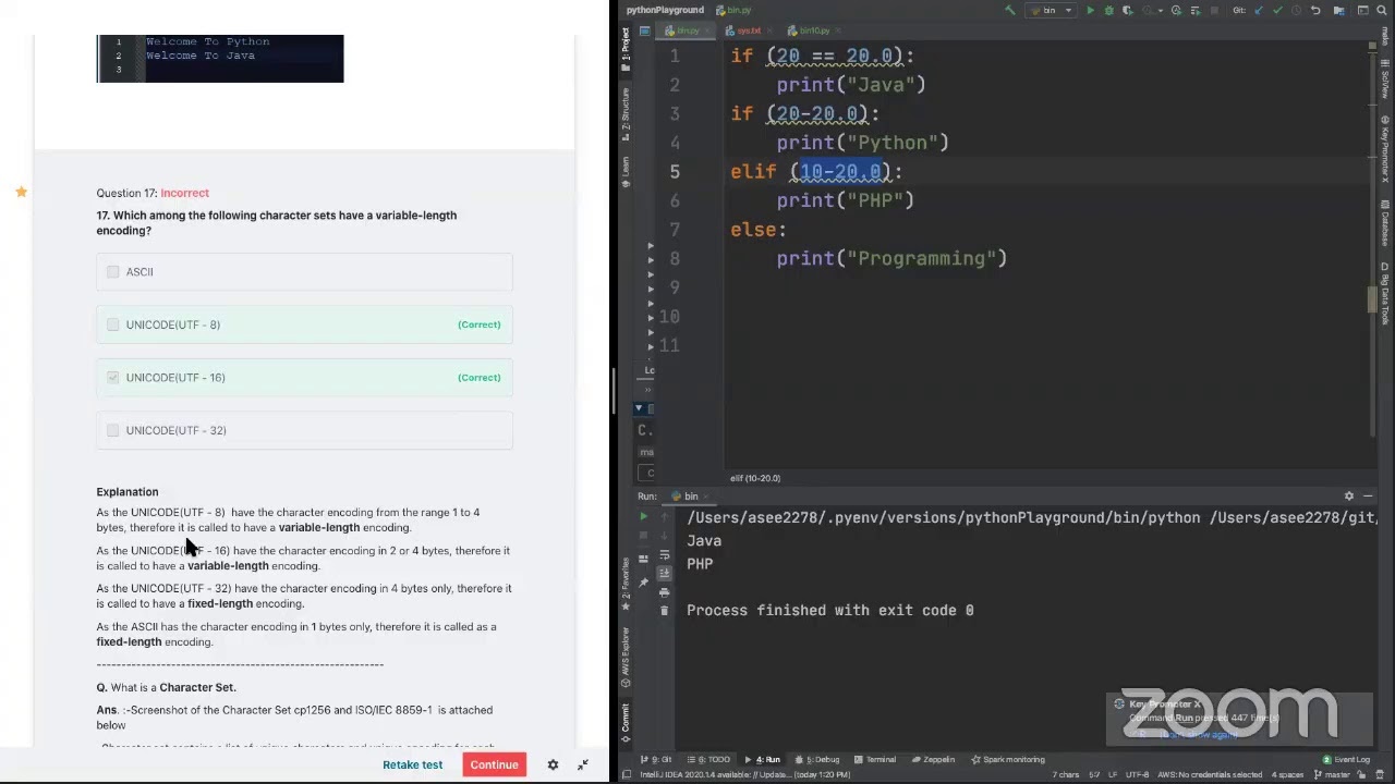 Python Certification PCAP Mock Exam - 5