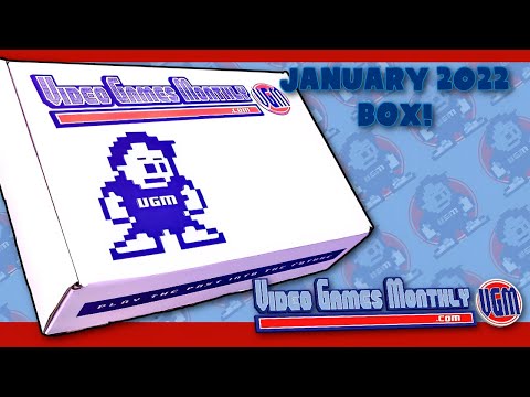 What's Inside The Video Games Monthly Subscription Box for January 2022?