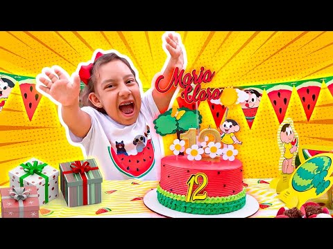 Maria Clara and her 12-year-old SURPRISE BIRTHDAY (Happy Birthday Surprise Party)