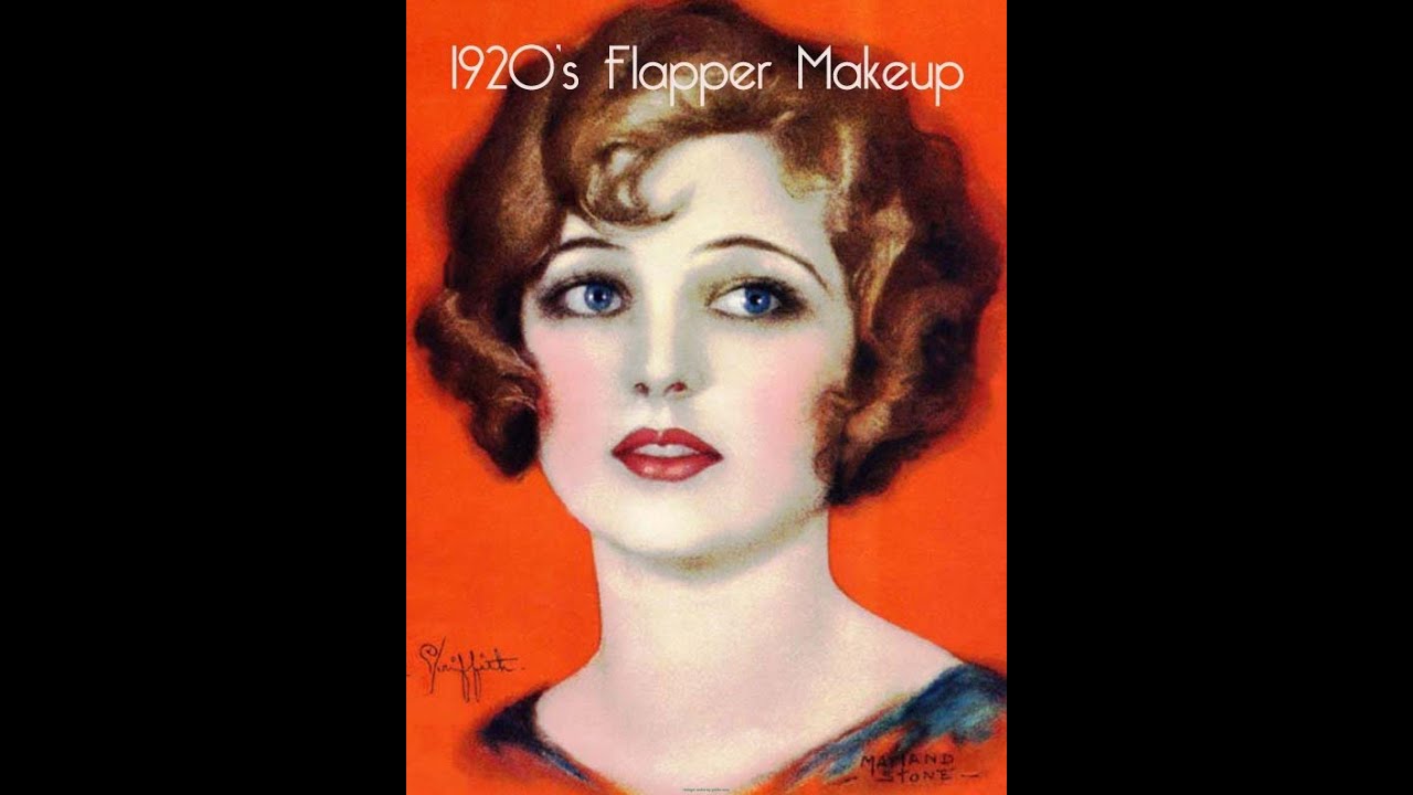 Authentic 1920s Flapper Makeup with Historical Cosmetics