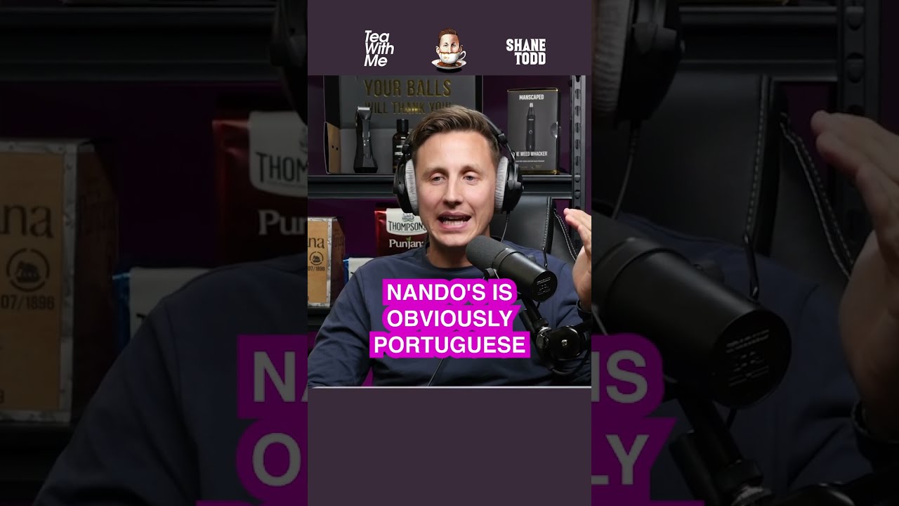 NANDOS?! 🐓 #shorts #teawithmepodcast #shanetodd #chrisdistefano