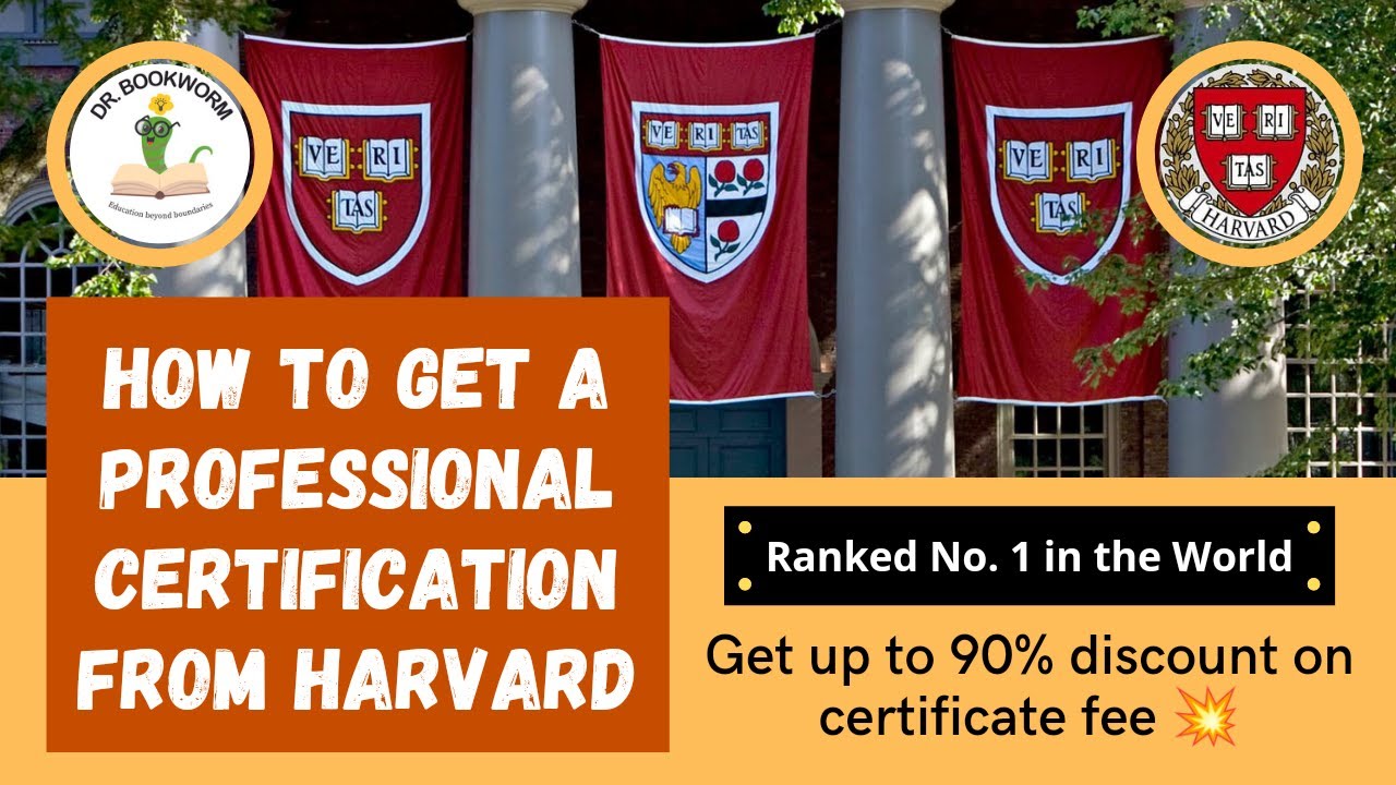 How to Get a Professional Certification from Harvard University | Free Online Certifications