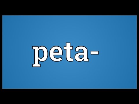 Peta- Meaning