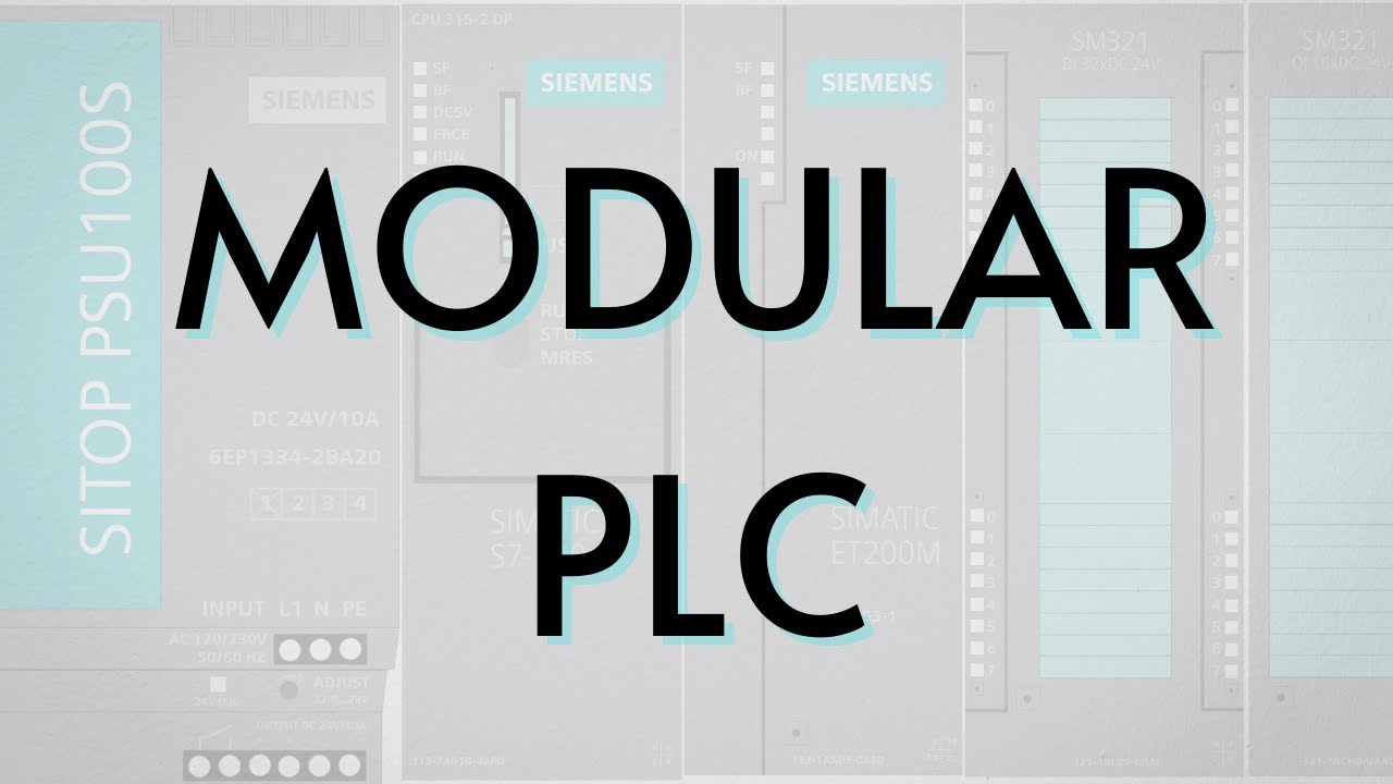 What is a modular PLC ?