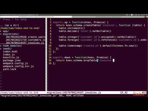 Learn Redux – End to End Create New Records with Express and Bookshelf | packtpub com - Mind Luster
