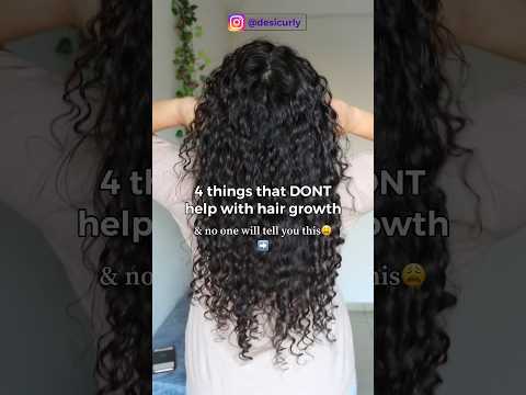 Truth about long hair - DONT waste money on these products! MYTHS ABOUT HAIR GROWTH π€¦π»ββοΈ#Curls