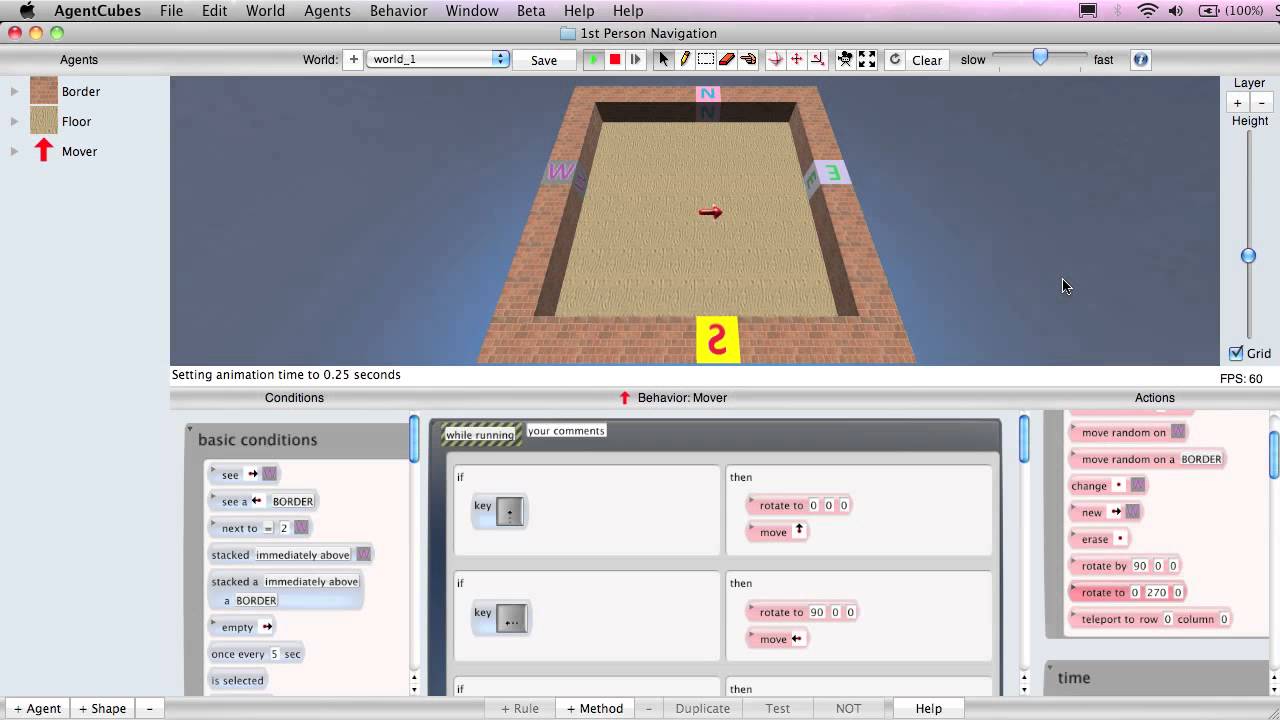 AgentCubes: 1st person navigation part 2