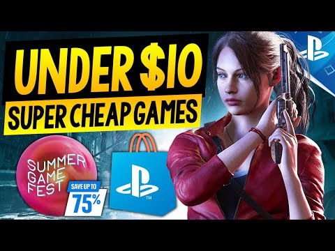15 GREAT PSN Game Deals UNDER $10! PSN Summer Game Fest Sale SUPER CHEAP PS4/PS5 Games to Buy!