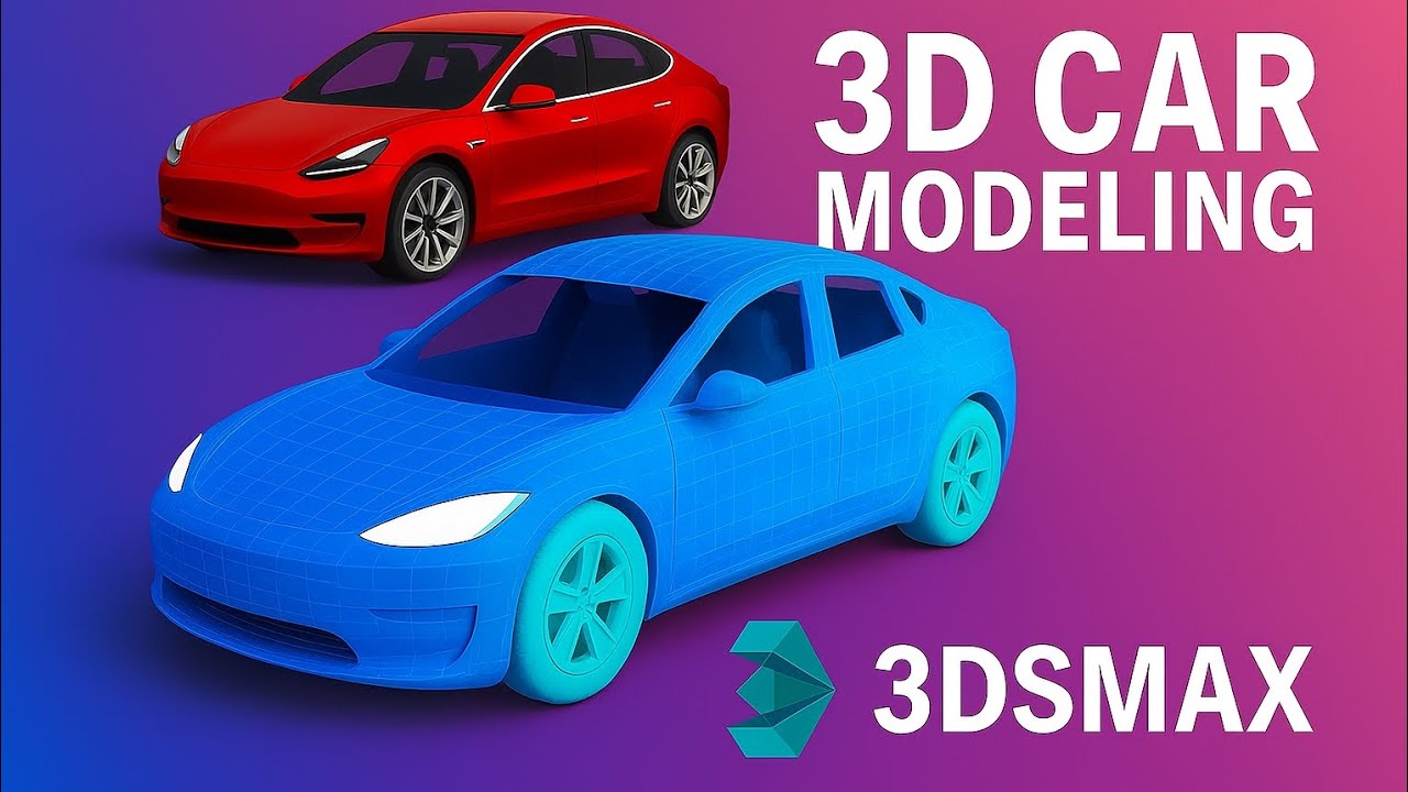 How to Model a Car from Scratch in 3ds Max | Step by Step Tutorial