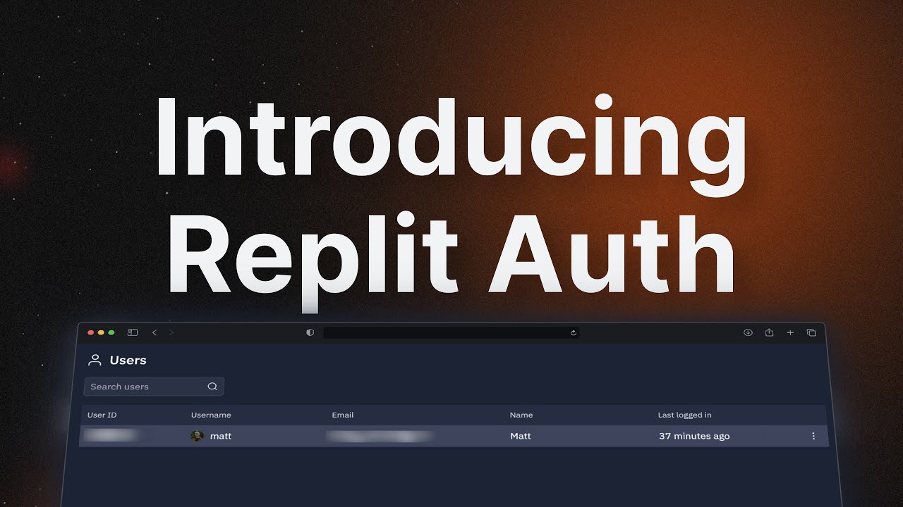 Introducing Replit Auth