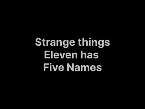 Millie Bobby Brown has five names in Stranger things #strangerthings #milliebobbybrownfan #netflix