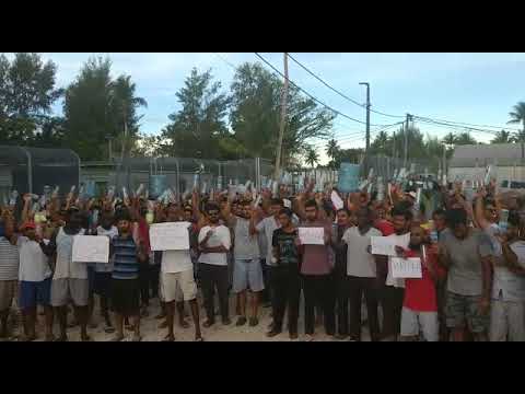 Manus Island refugees call for water | RNZ