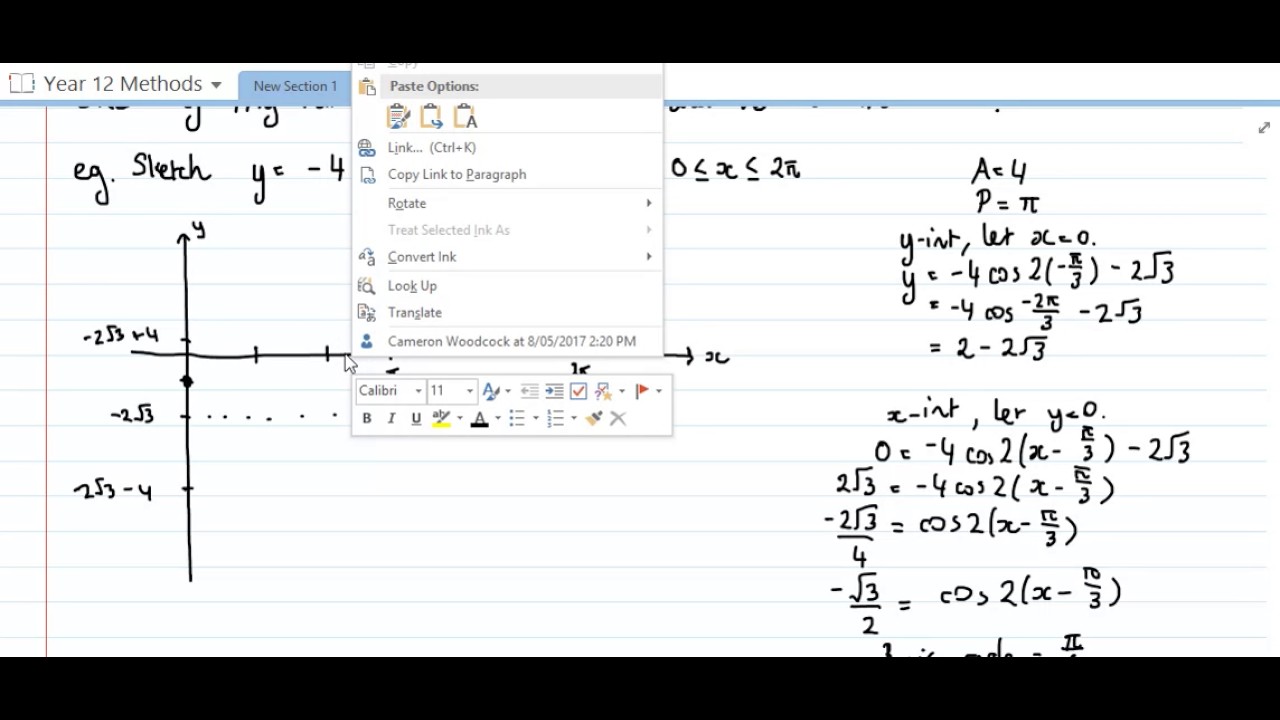 Sketching Combinations of Transformations 3 - Example 22