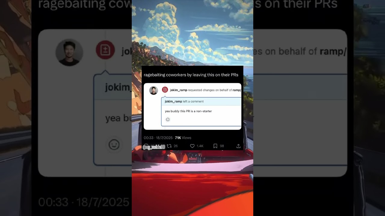The 7 Stages of GitHub PR Grief 😂😂🤣🤣🤣 #funny #memes #trending #coding  #programming #viralvideo #fyp