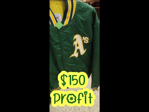 Hot Vintage Athletic Jacket Found At The Thrift Store