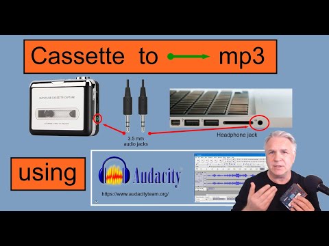 How to copy Cassette to MP3 - to your laptop.