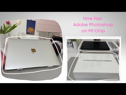 How fast Adobe Photoshop on my new Macbook Air M1