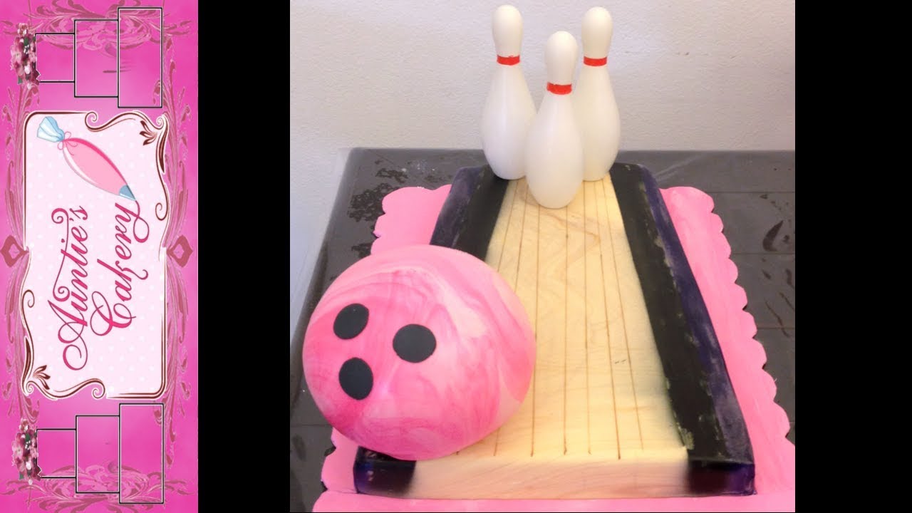 Bowling Cake - Ball and Lane