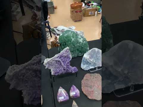 Gem and mineral society of Louisiana rock show Oct 4-6 Alario center Westwego #cajunrockhound