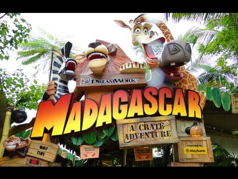 Universal Studios Singapore Madagascar Full Ride HD | Worldtraveland