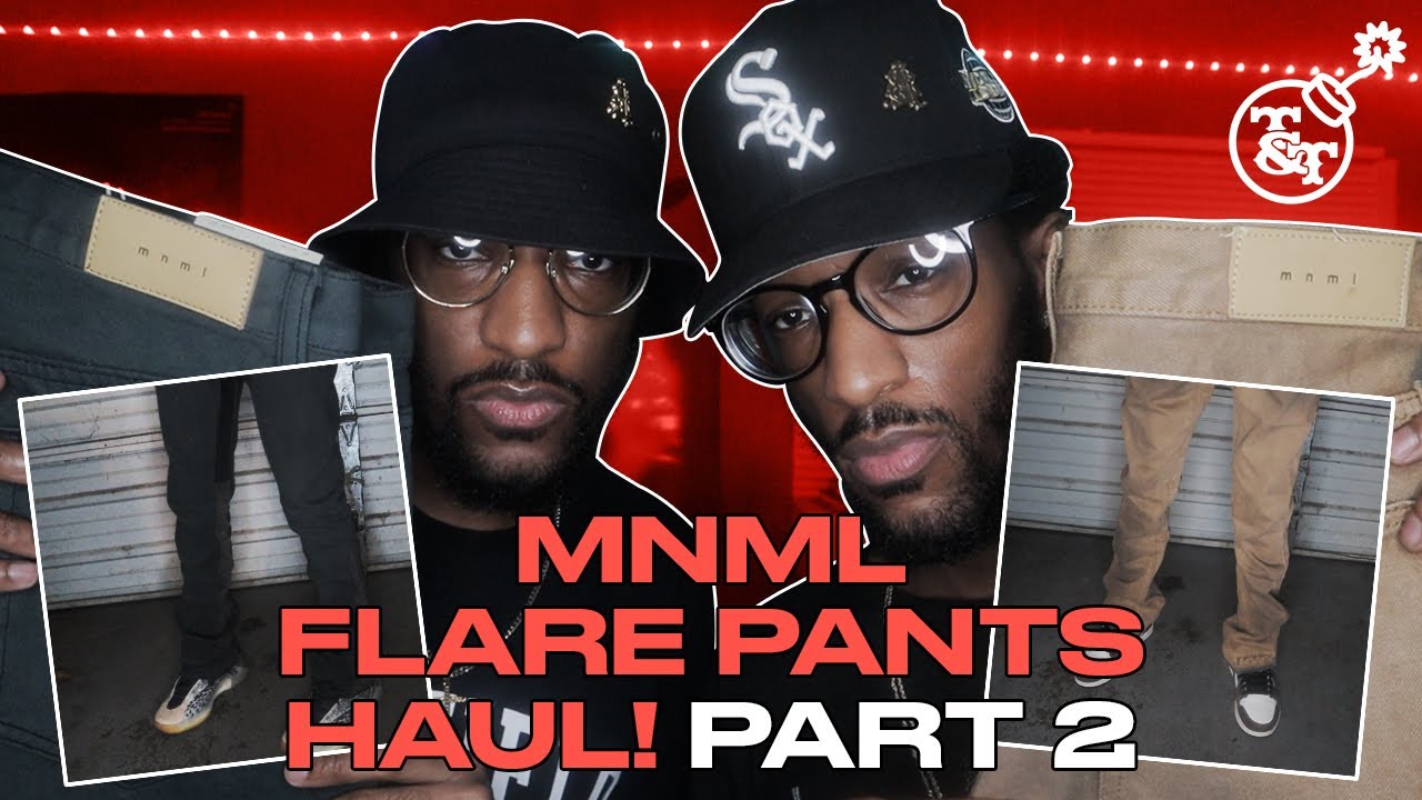 T&T TV | MNML Flare Pants Haul! Part 2