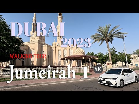 Jumeira 1- Dubai _United Arab Emirates- 4K - Walking tour