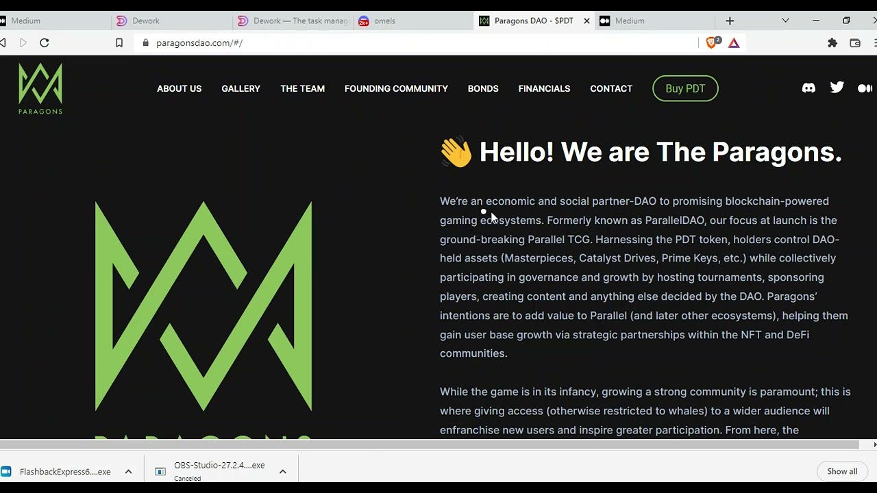 How to join Dework: Accepting bounties