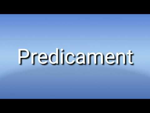 Predicament meaning//Googul Dictionary