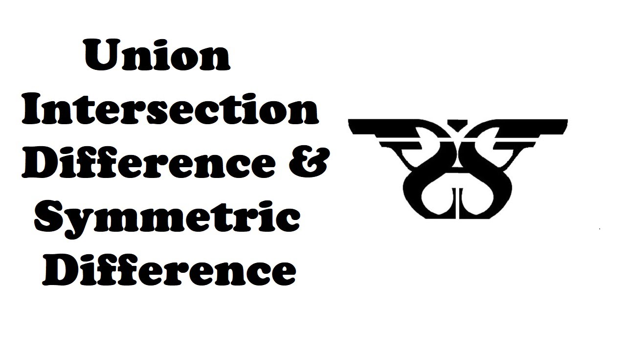 195. How to Perform Set Operation in Python || Union, Intersection, Difference, Symmetric Difference
