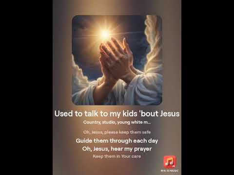 Used to talk to my kids about Jesus