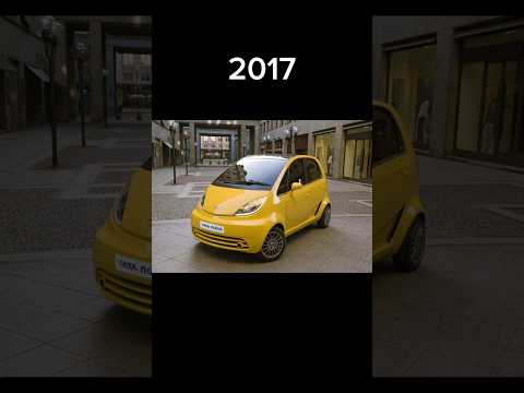 Evolution of Tata Nano (2008~2024)|tata nano | tata nano avatar | tata nano ev | #shorts