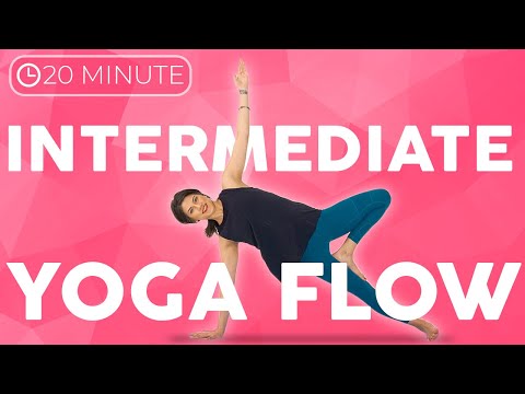 20 minute Intermediate Power Vinyasa Yoga Flow