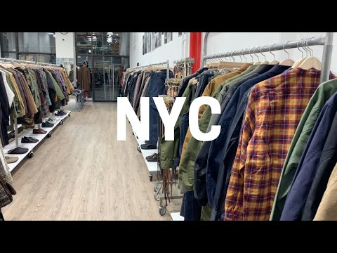 Shopping around NYC (Nepenthes, Noah, Dover Street Market, Aime Leon Dore)