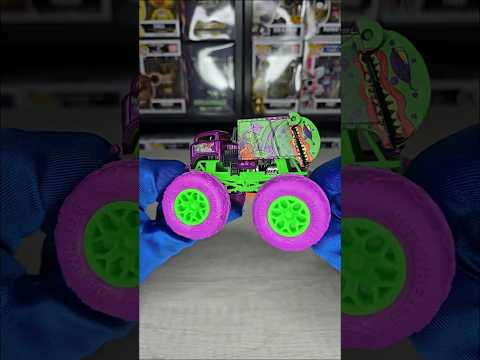 WILL EAT IT ALL Hot Wheels Monster Truck! #hotwheels #monsterjam #monstertruck #toys #unboxing