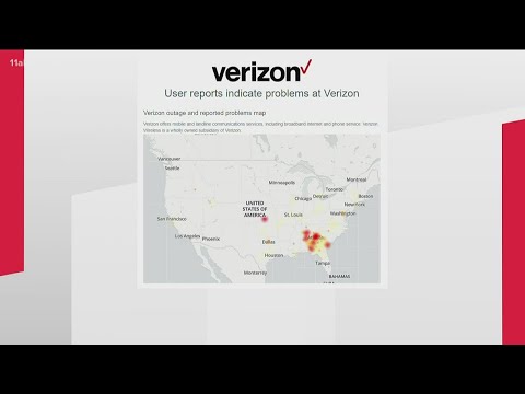 Verizon reports cell phone outage in Georgia