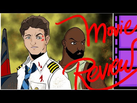 PLANE Movie Review (Hand Drawn Illustrations) 2023