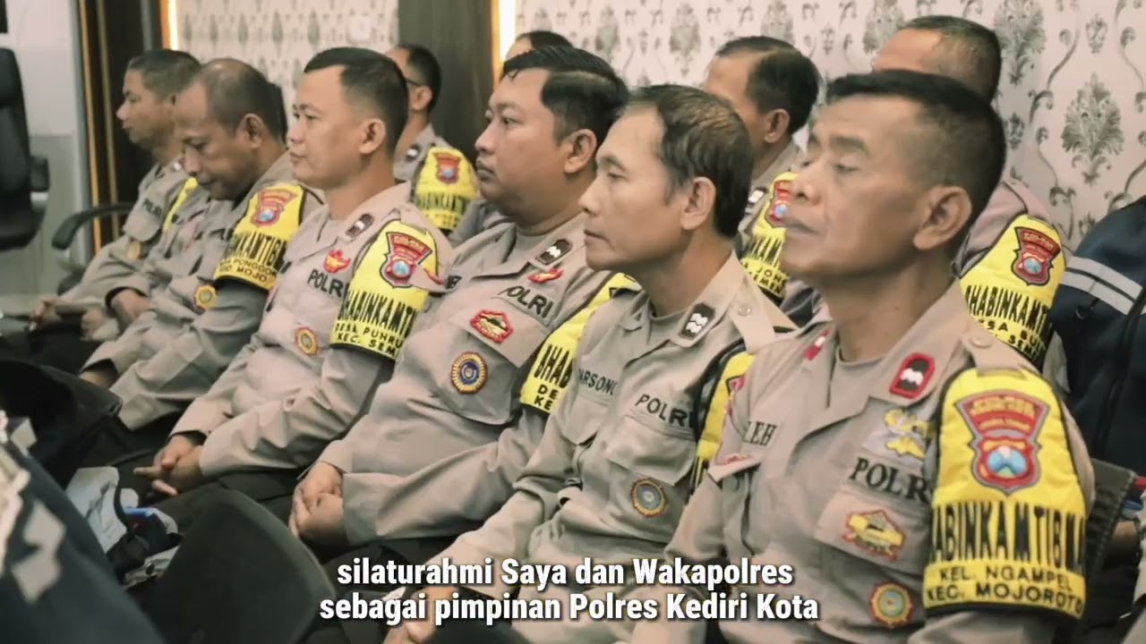 PENGARAHAN BHABINKAMTIBMAS OLEH KAPOLRES KEDIRI KOTA