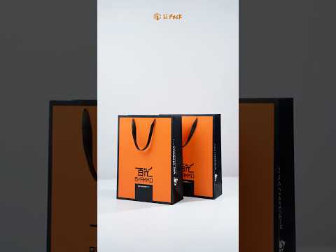 Elevate Your Spirits! 🥃 Custom Paper Bags for Liquor | Packaging Manufacturer #liquorpackaging