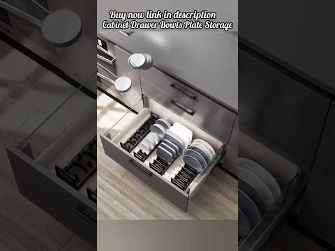 Cabinet Drawer Bowls Plate Storage Holder Retractable Countertop Sink Supplies Shelf Kitchen
