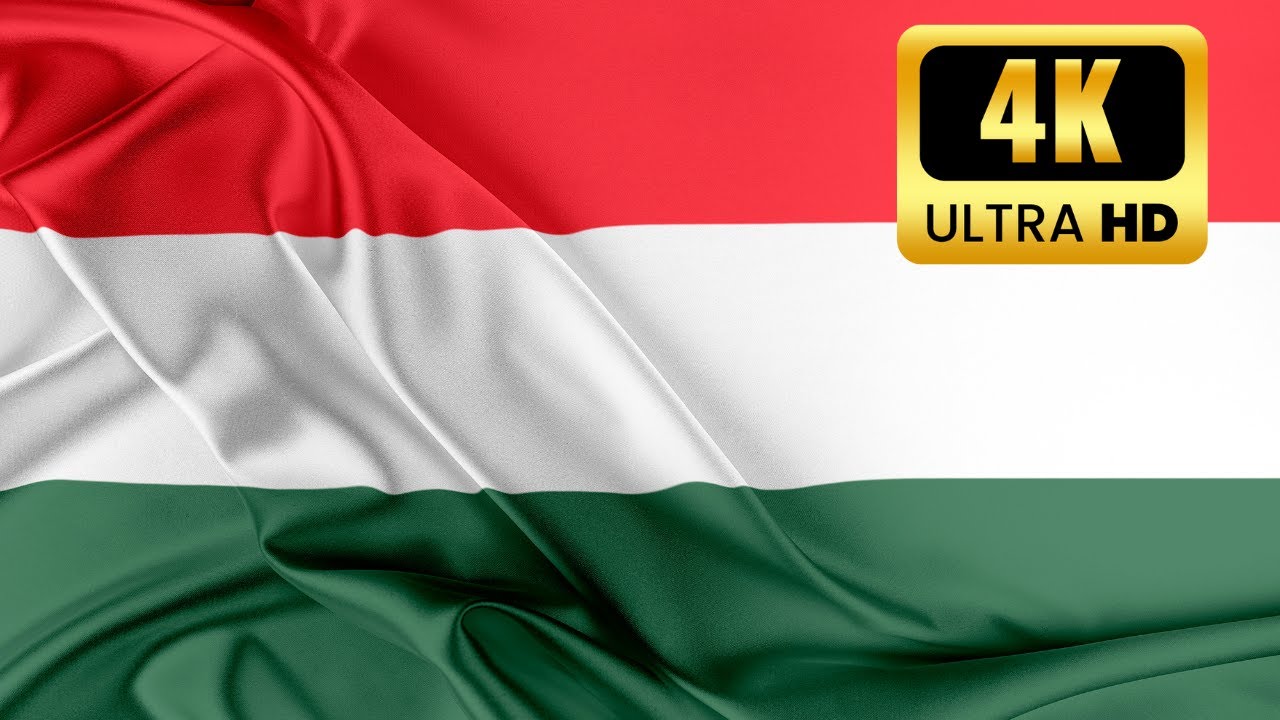 HUNGARY FLAG | FLAG OF HUNGARY | WAVING HUNGARY FLAG | 1 HOURS (4K UHD)