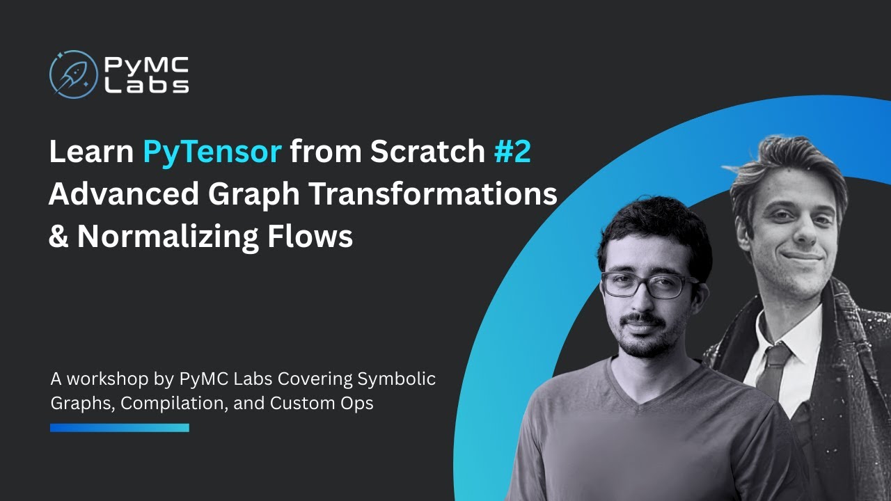PyTensor Workshop#2 | Advanced Graph Transformations & Normalizing Flows