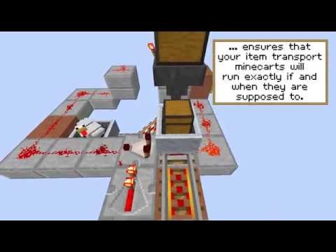 Automatic minecart loader - simple and reliable Minecraft Project