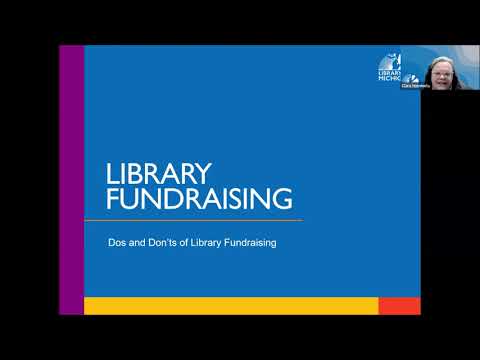 Library Law December 2023: Library Fundraising with Clare Membiela