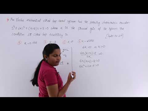 GATE Problem 3 on Stability Video Lecture - Electronics and Communication Engineering (ECE)