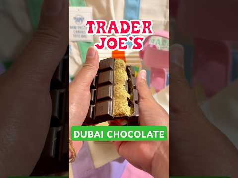 REVIEW - Dubai Chocolate from Trader Joe's!