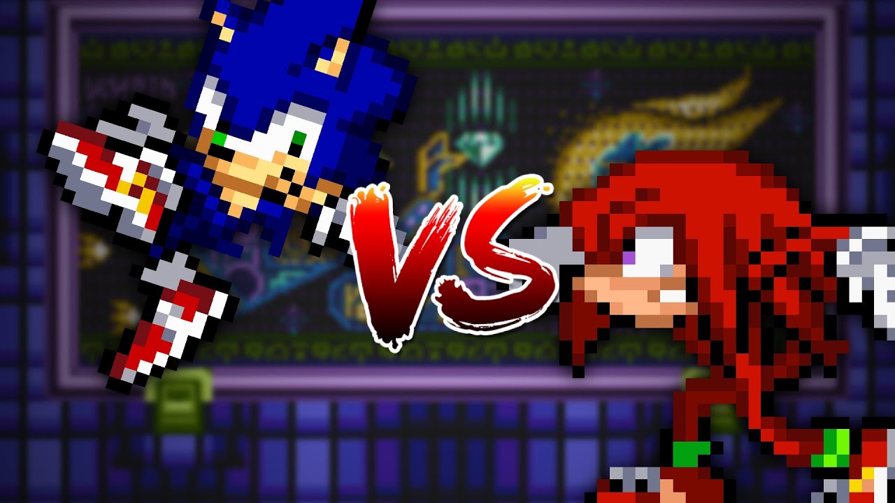 Sonic VS Knuckles | Sprite Battle