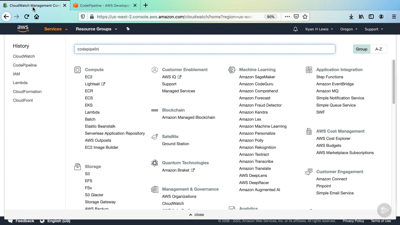 012 Using Notification Rules in CodePipeline