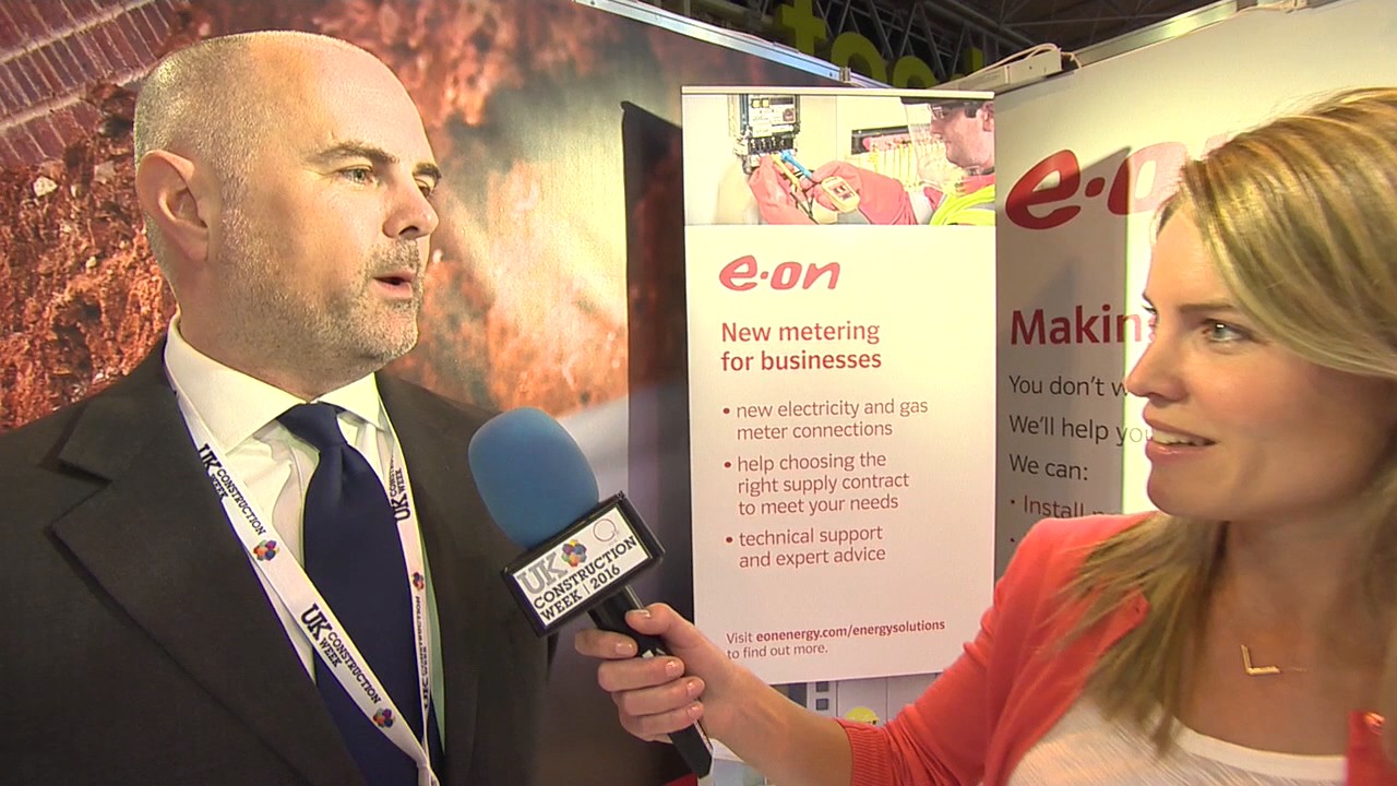 E.ON Interview at UK Construction Week 2016